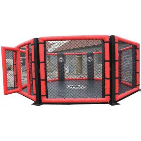 Cușcă MMA fără platformă, formă octogonală - Market Sport